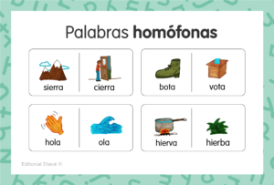 Homófonos (qué son, ejemplos y oraciones) - Lenguaje.com