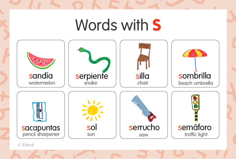 Spanish Words that Start with S: Easy and Useful Vocabulary